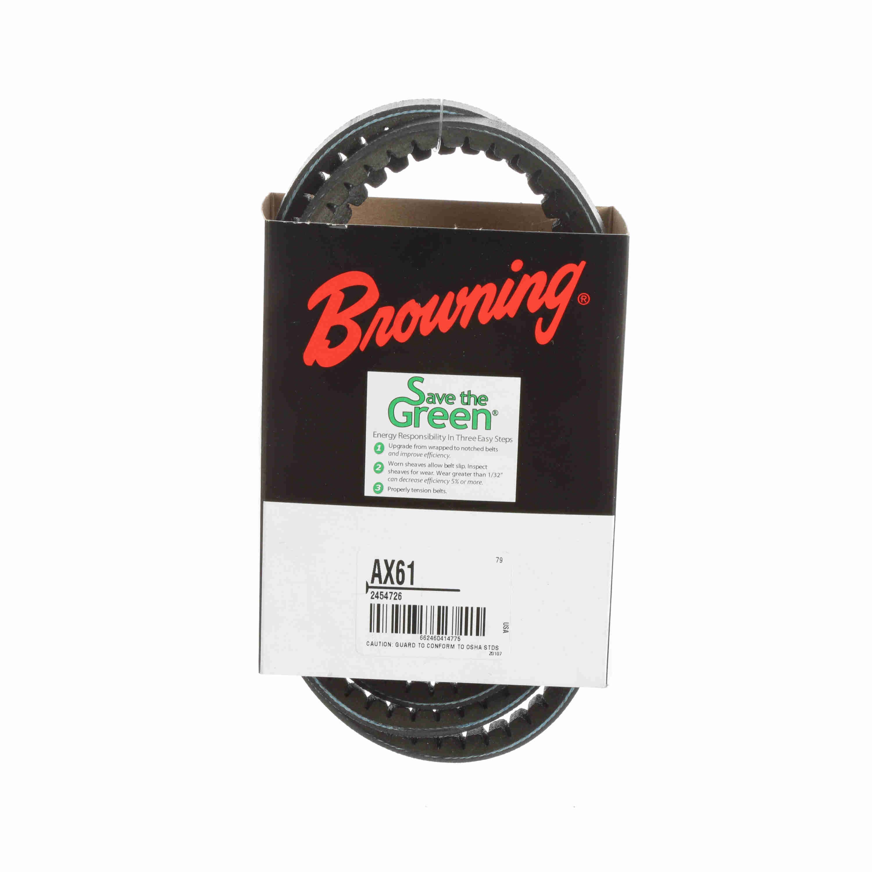 Crescent Parts | Belt, 1/2"x5/16"x66.2" Gripnotch