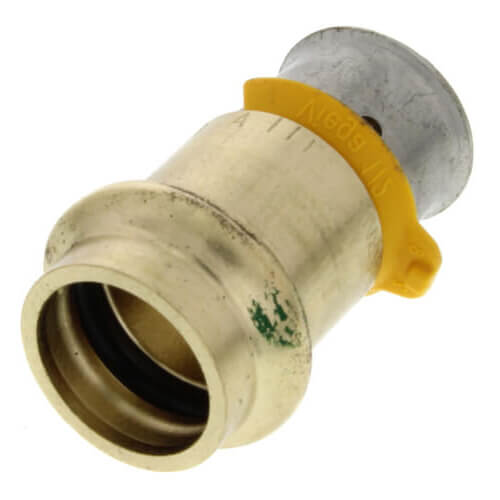 Crescent Parts | Coupling Adapter, 1/2" x 3/4", Press, Bronze, ZeroLead