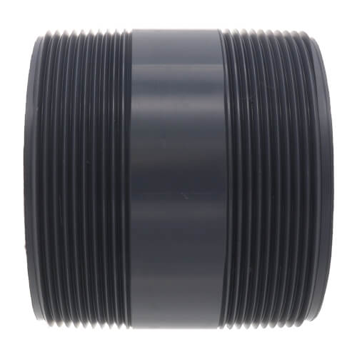 Schedule 80 PVC Nipple, Gray, 4 in. X 4 in. | Plumbing and Heating ...
